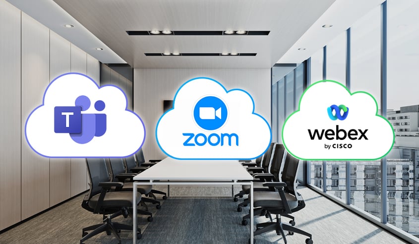 Strong as One, Better Together: Analysis of Teams, Webex, & Zoom Rooms