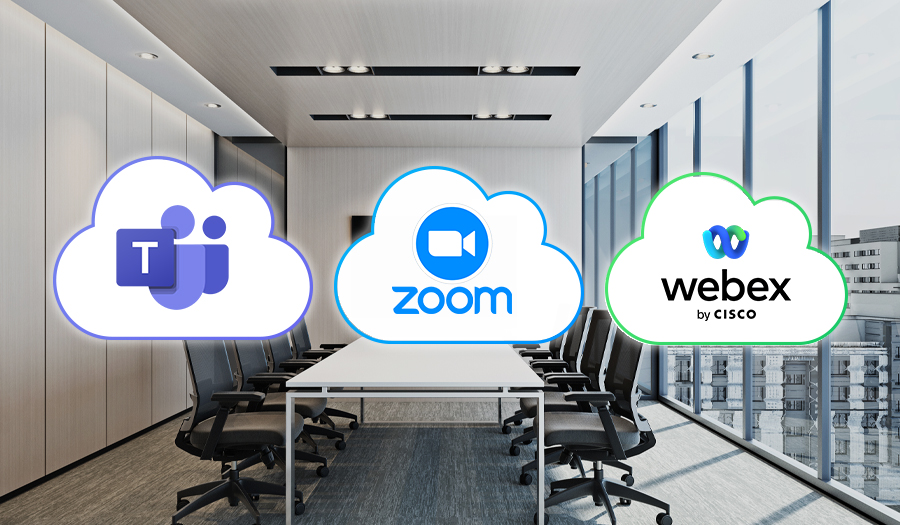 Strong as One, Better Together: Analysis of Teams, Webex, & Zoom Rooms